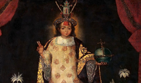 Biblioteca del Congreso de la Nación - Niño Jesús con vestimenta inca y ...