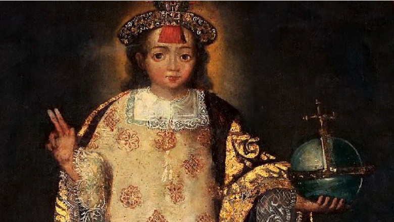 Biblioteca del Congreso de la Nación - Niño Jesús con vestimenta inca y ...