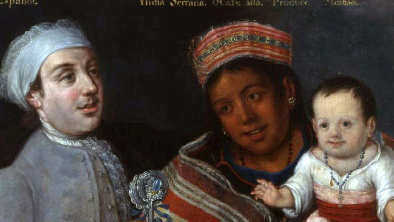 Biblioteca del Congreso de la Nación - Cuadro de castas: Español e ...